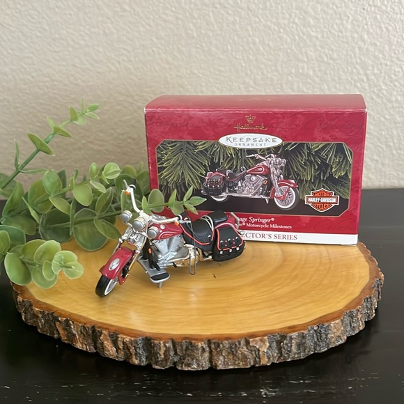 Hallmark | Holiday | Euc Hallmark 999 Heritage Springer Harley Davidson ...